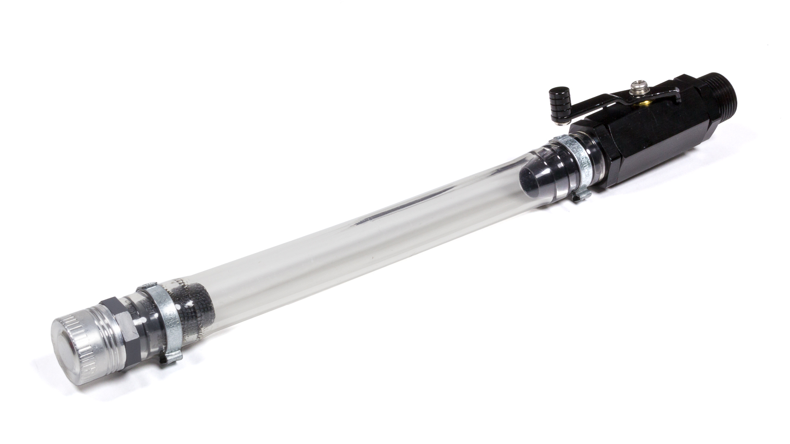 Filler Hose w/ Aluminum Shut-Off Valve - East Coast Speed - ECS Auto Stores
